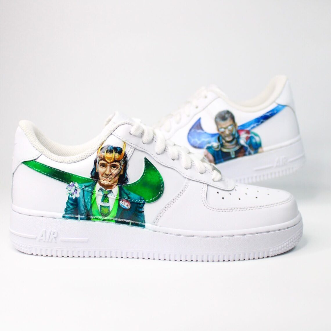 Thor and Loki Air Force 1 Custom - Daniel Customs