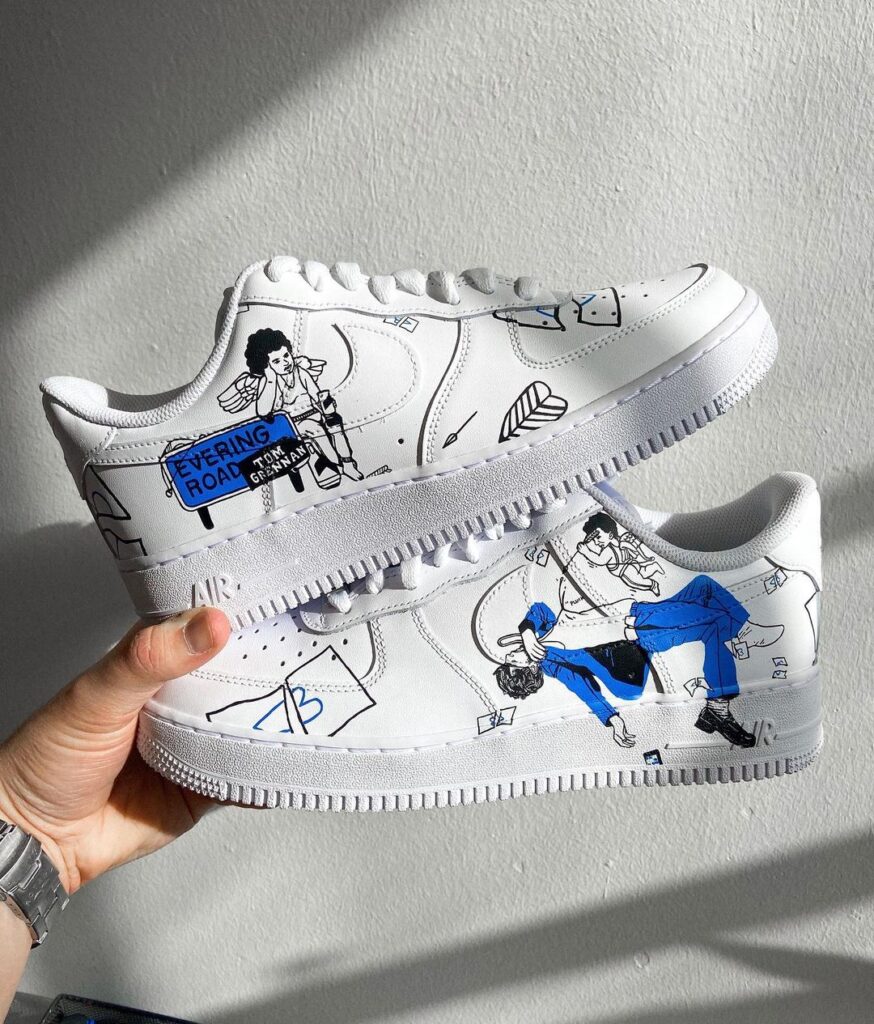 Tom Grennan Air Force 1 Custom – Daniel Customs