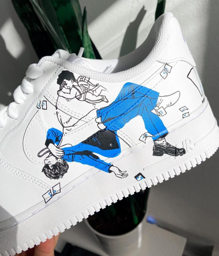 Tom Grennan Air Force 1 Custom – Daniel Customs