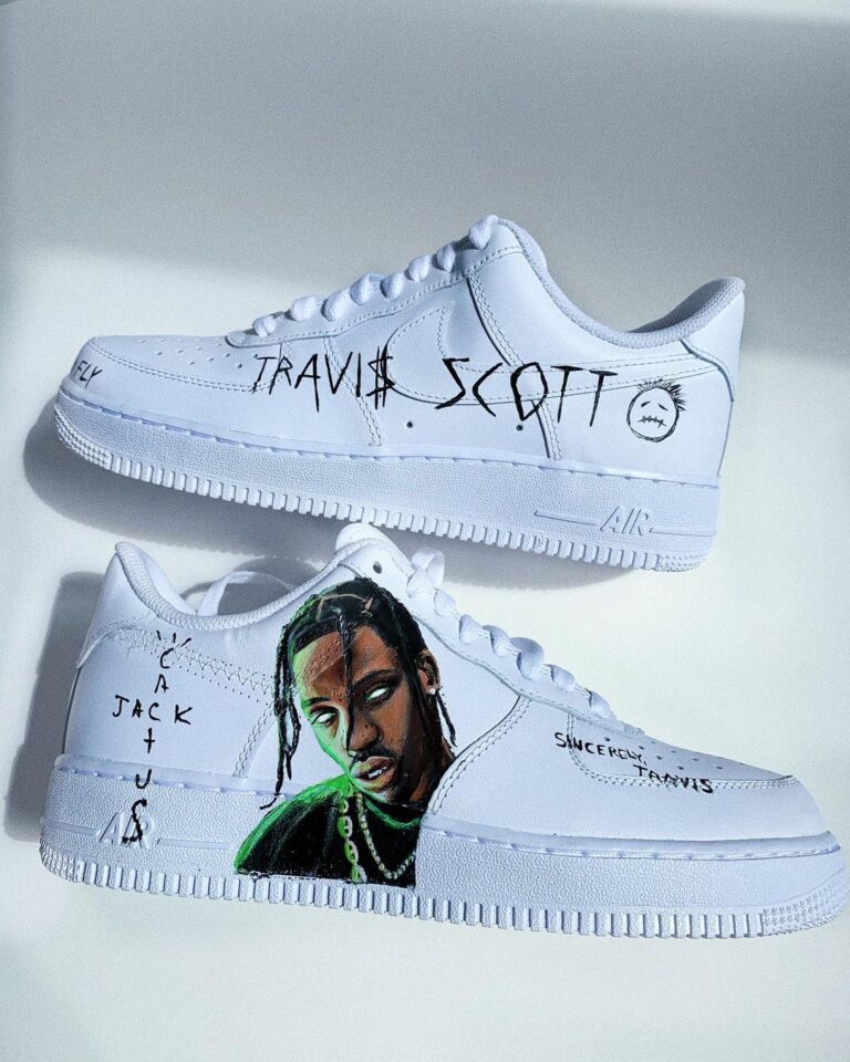 Travis Scott Air Force 1 Custom – Daniel Customs