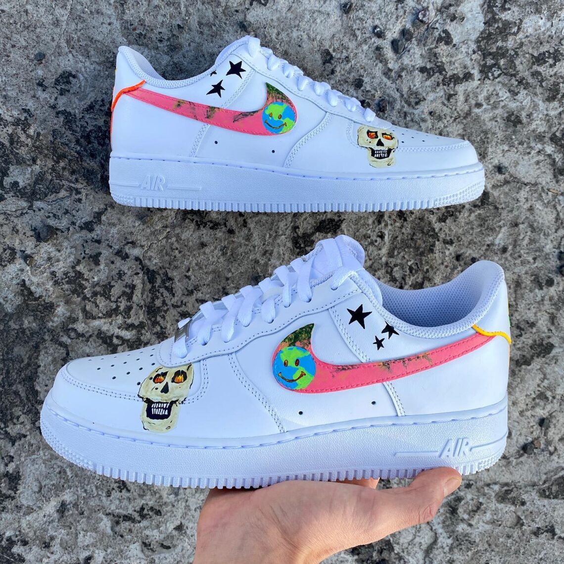 Travis Scott Air Force 1 Custom – Daniel Customs