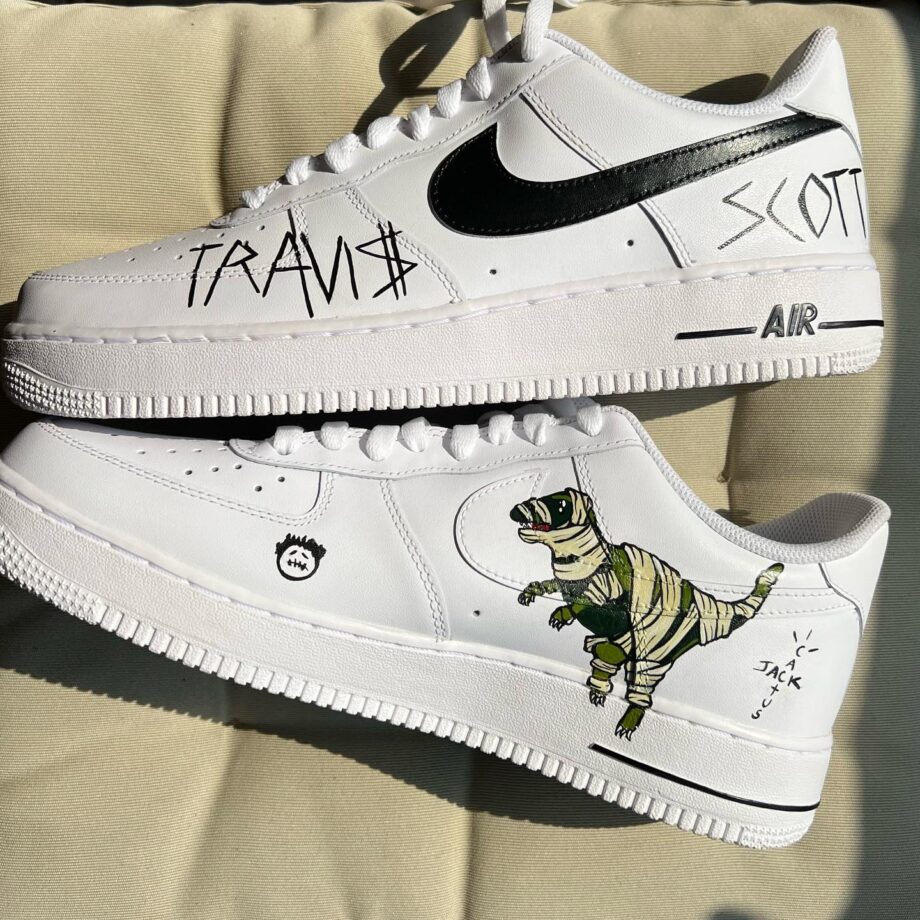 Travis Scott Air Force 1 Custom – Daniel Customs