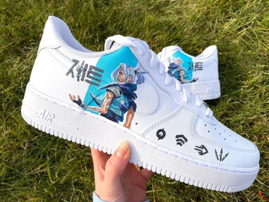 Valorant – Jett Air Force 1 Custom – Daniel Customs