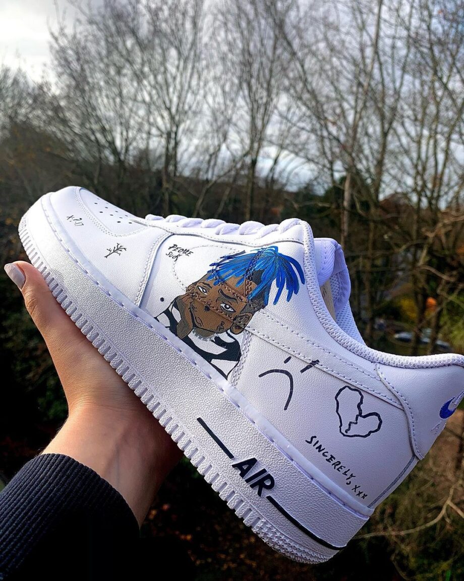 XXXTENTACION Air Force 1 Custom – Daniel Customs