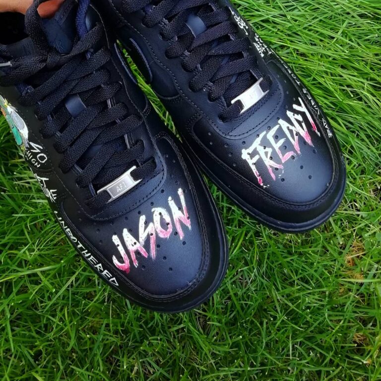 XXXTENTACION x Ski Mask Air Force 1 Custom – Daniel Customs