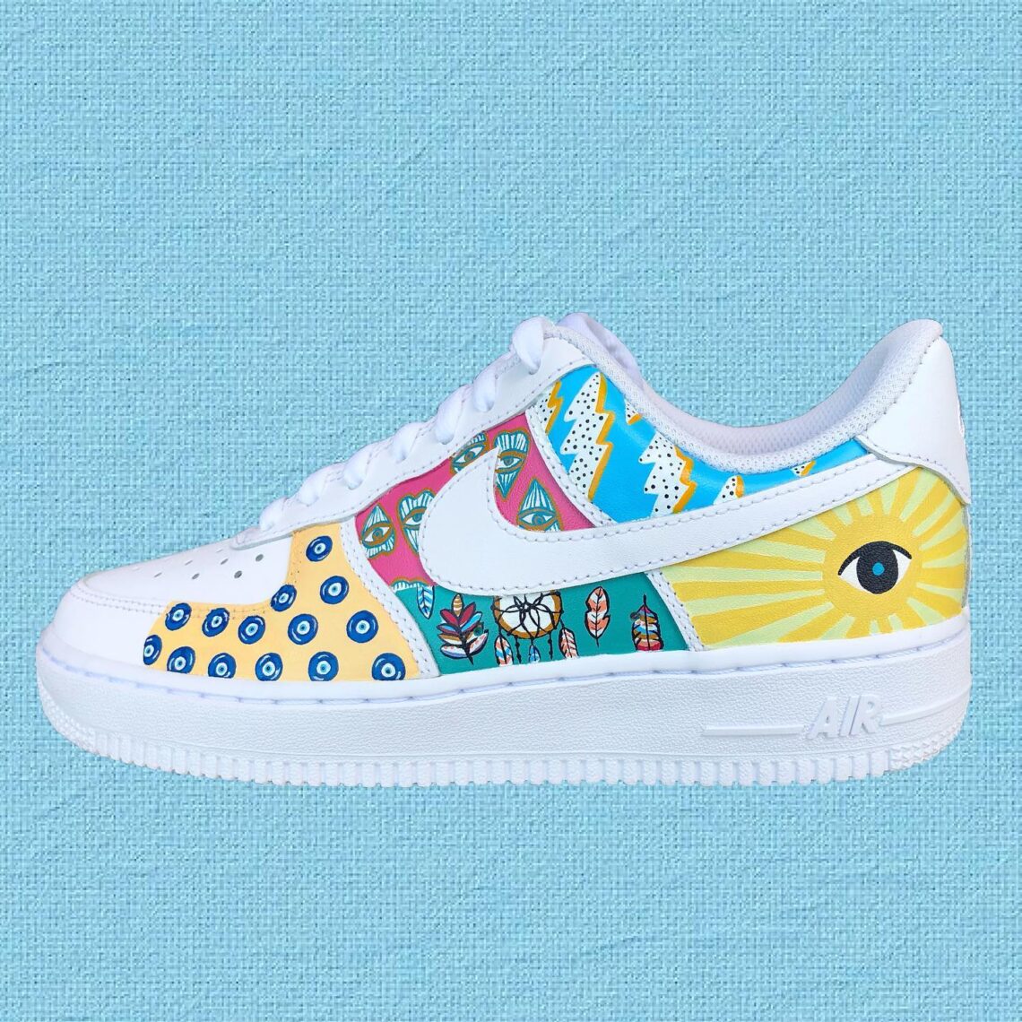 Yogi Patterns Air Force 1 Custom – Daniel Customs