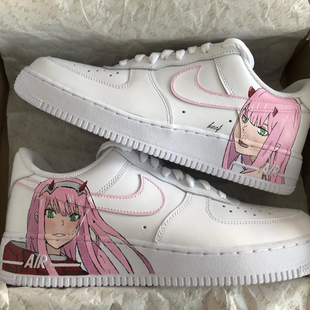 Zero Two Air Force 1 Custom – Daniel Customs