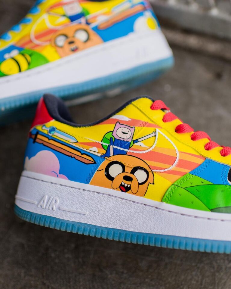 Adventure Time Air Force 1 Custom – Daniel Customs