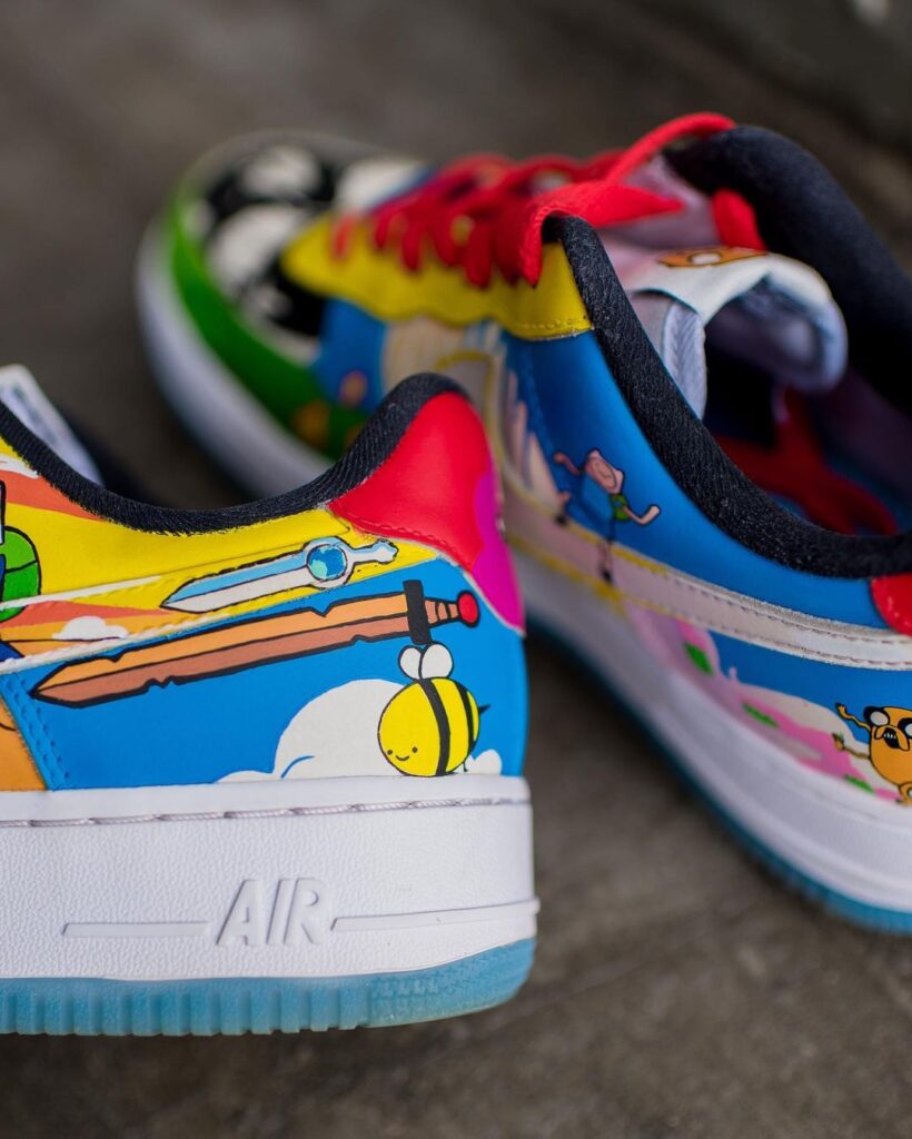 Adventure Time Air Force 1 Custom – Daniel Customs