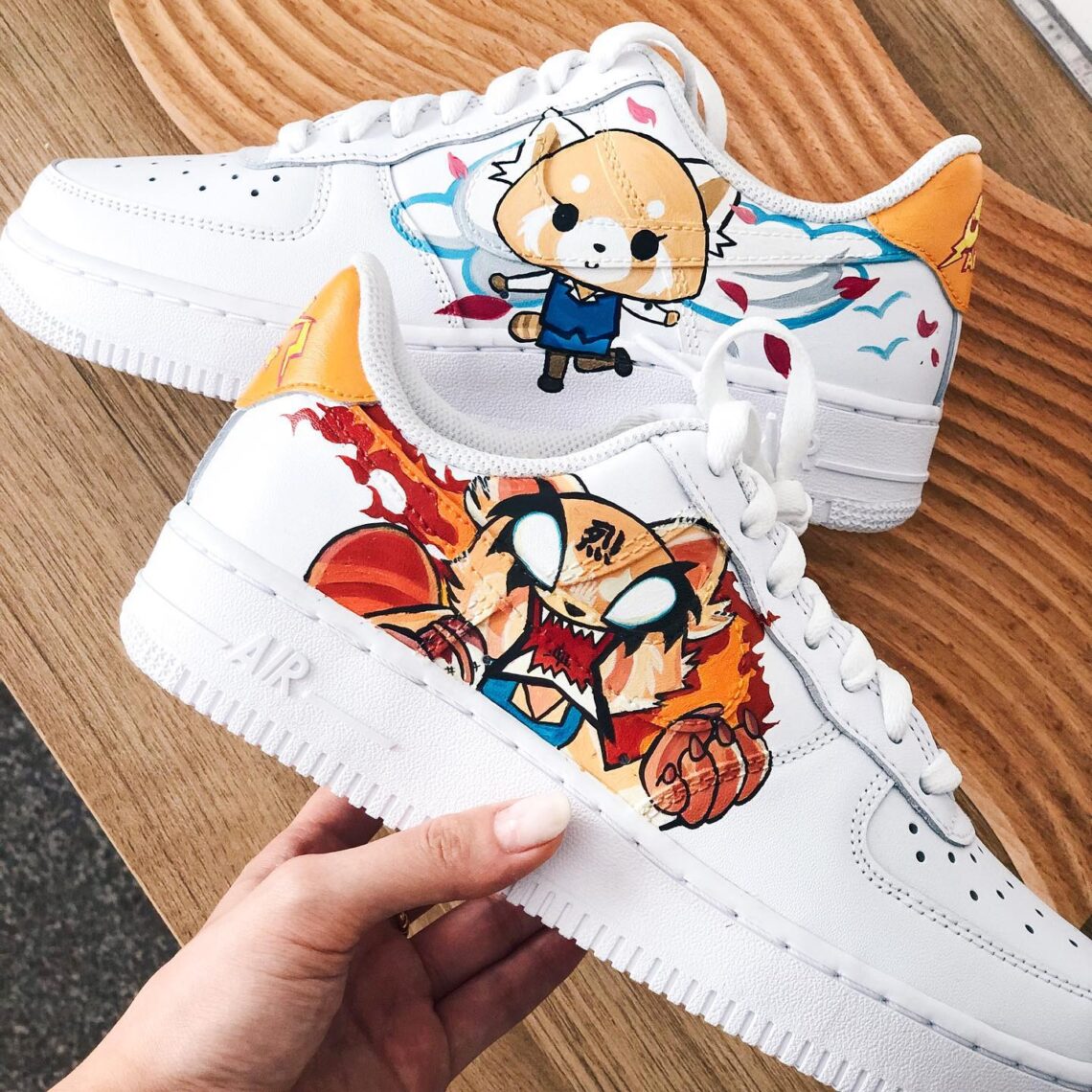Aggretsuko Air Force 1 Custom – Daniel Customs
