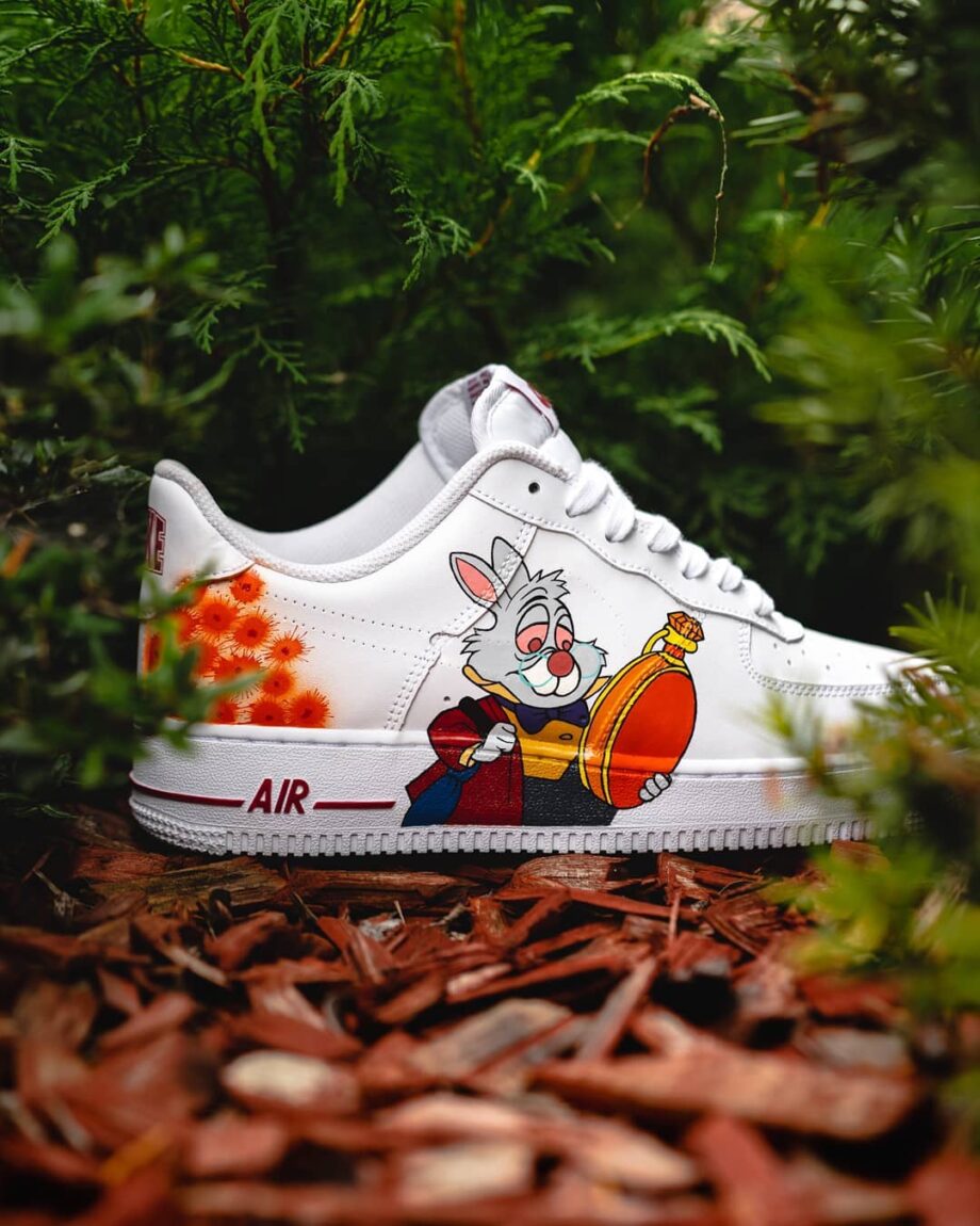 Alice in Wonderland Air Force 1 Custom – Daniel Customs