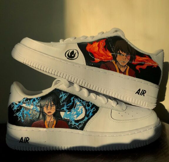 Avatar the Last Airbender Air Force 1 Custom – Daniel Customs