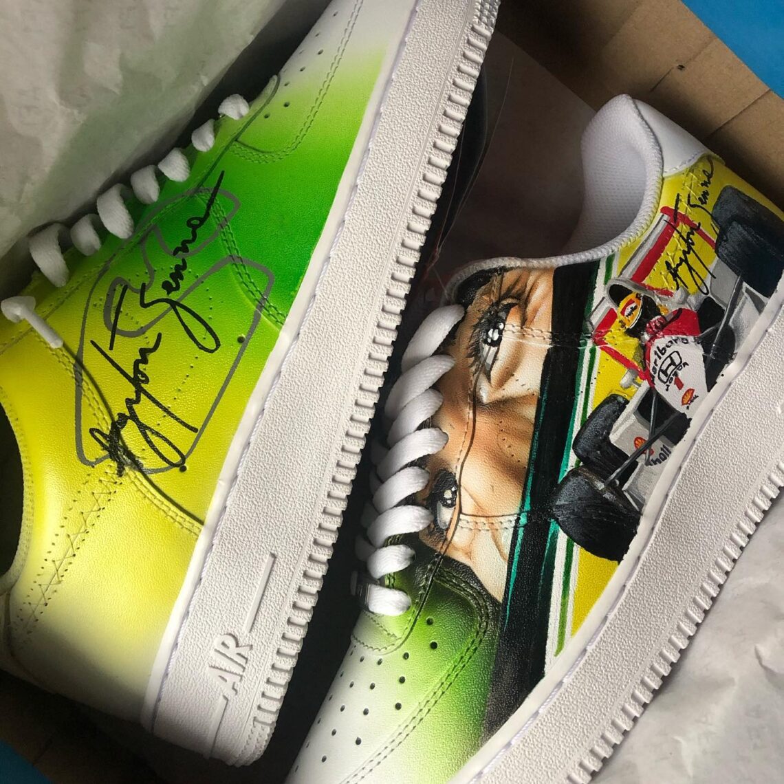 Ayrton Senna Air Force 1 Custom – Daniel Customs