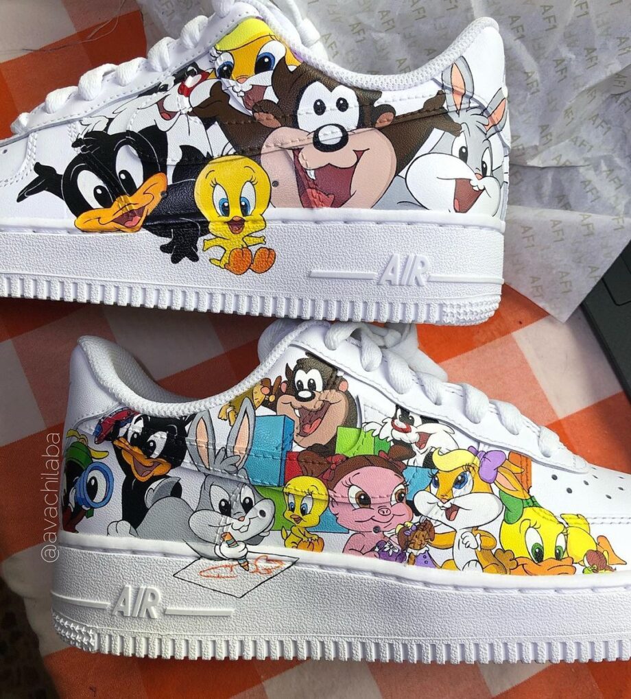Baby Looney Tunes Air Force 1 Custom – Daniel Customs