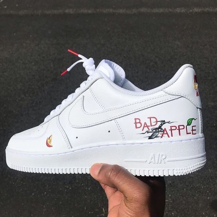 Bad Apple Air Force 1 Custom – Daniel Customs