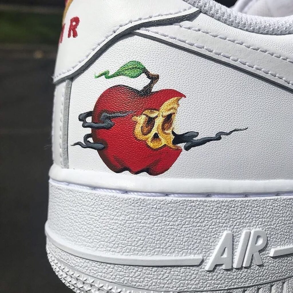 Bad Apple Air Force 1 Custom – Daniel Customs