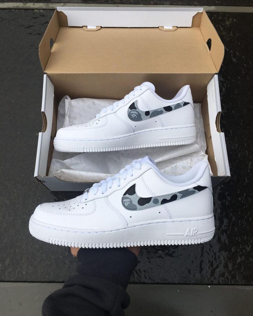 Bape Air Force 1 Custom – Daniel Customs