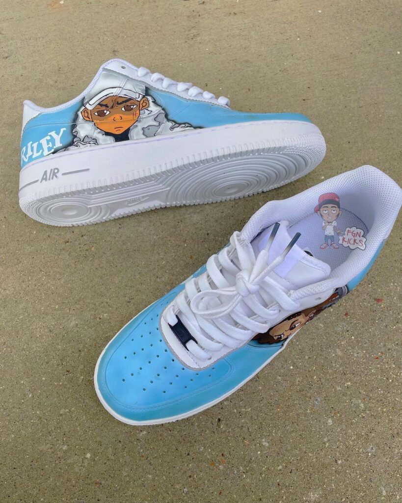 Boondocks Air Force 1 Custom – Daniel Customs