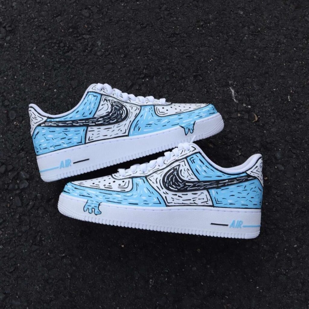 Cartoon Air Force 1 Custom – Daniel Customs