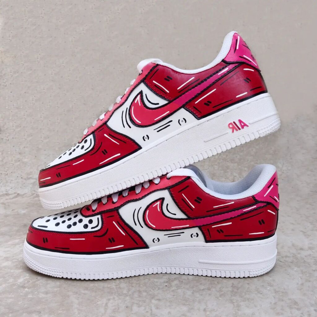Cartoon Air Force 1 Custom – Daniel Customs