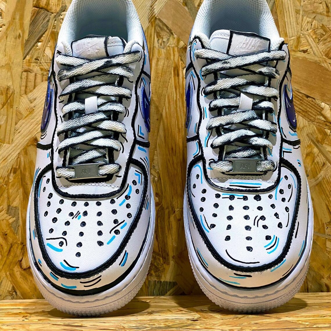 Cartoon Air Force 1 Custom – Daniel Customs