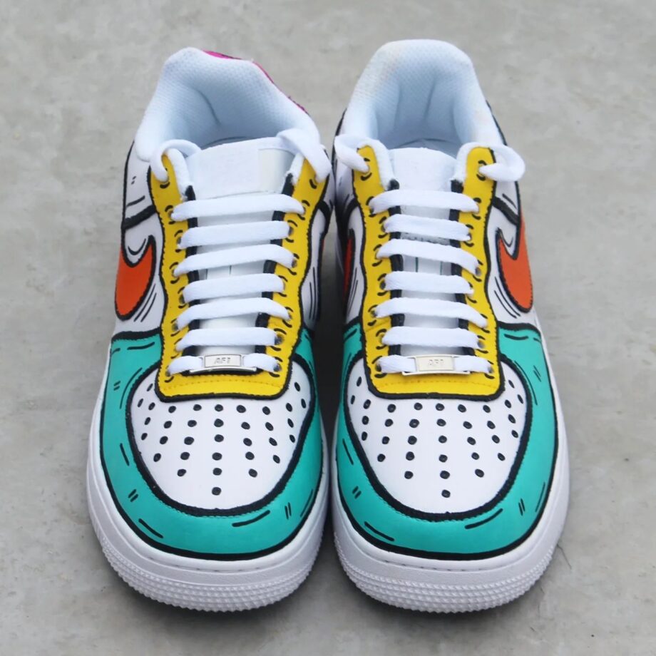 Cartoon Air Force 1 Custom – Daniel Customs