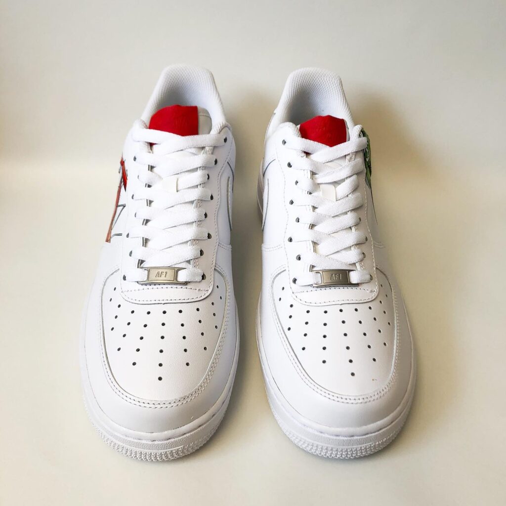Chicago Bulls Air Force 1 Custom – Daniel Customs