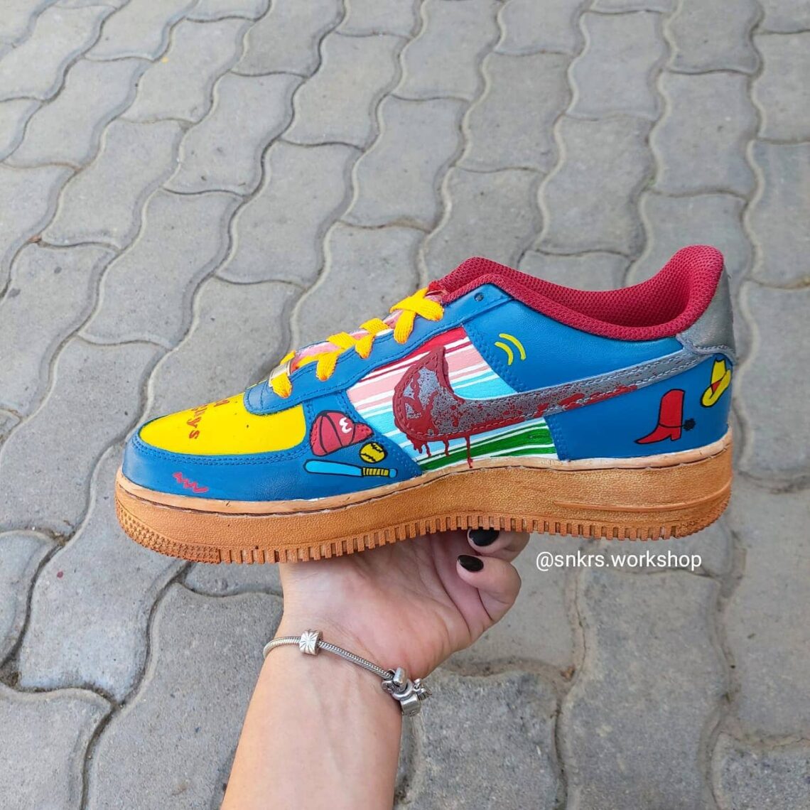 Chucky Air Force 1 Custom – Daniel Customs