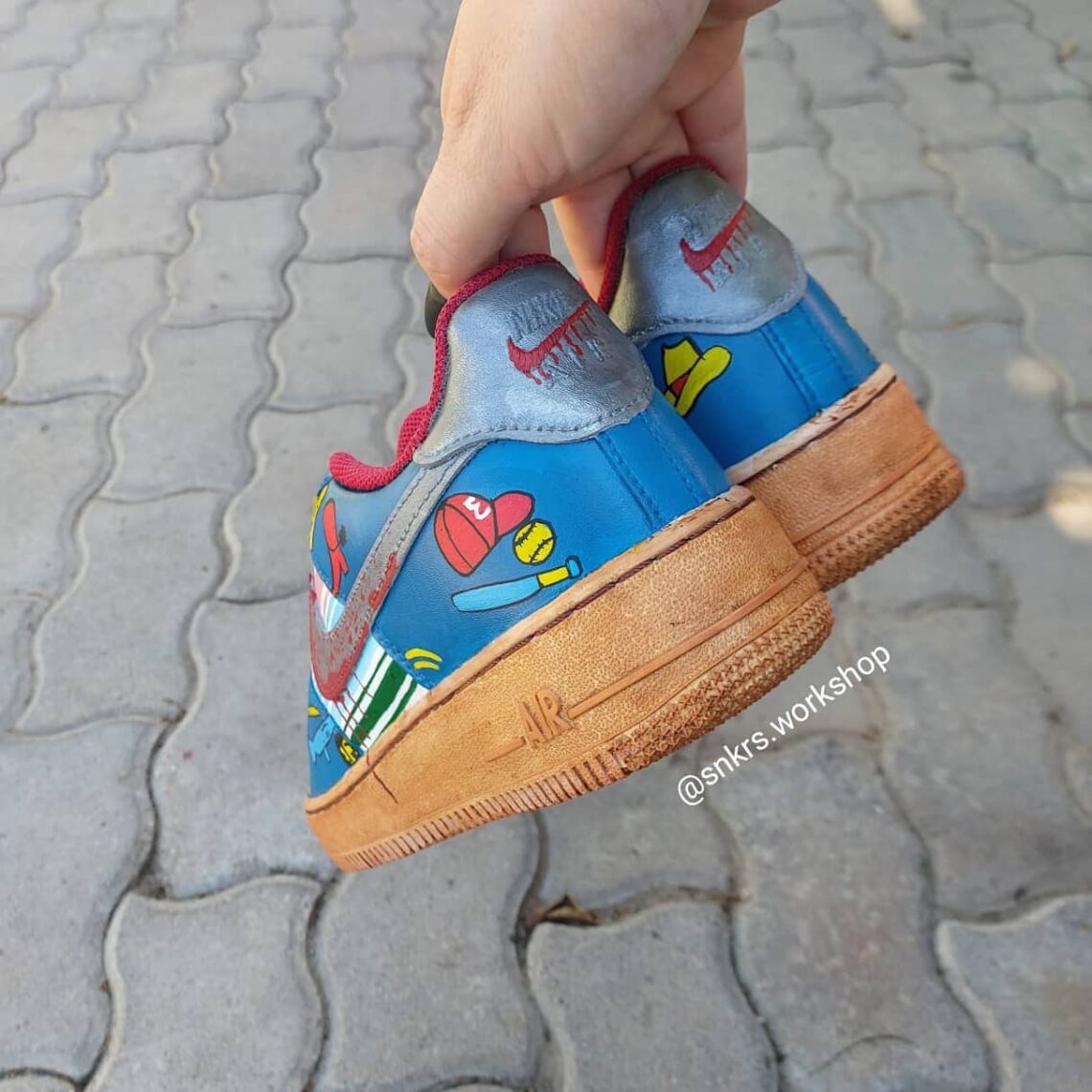 Chucky Air Force 1 Custom – Daniel Customs