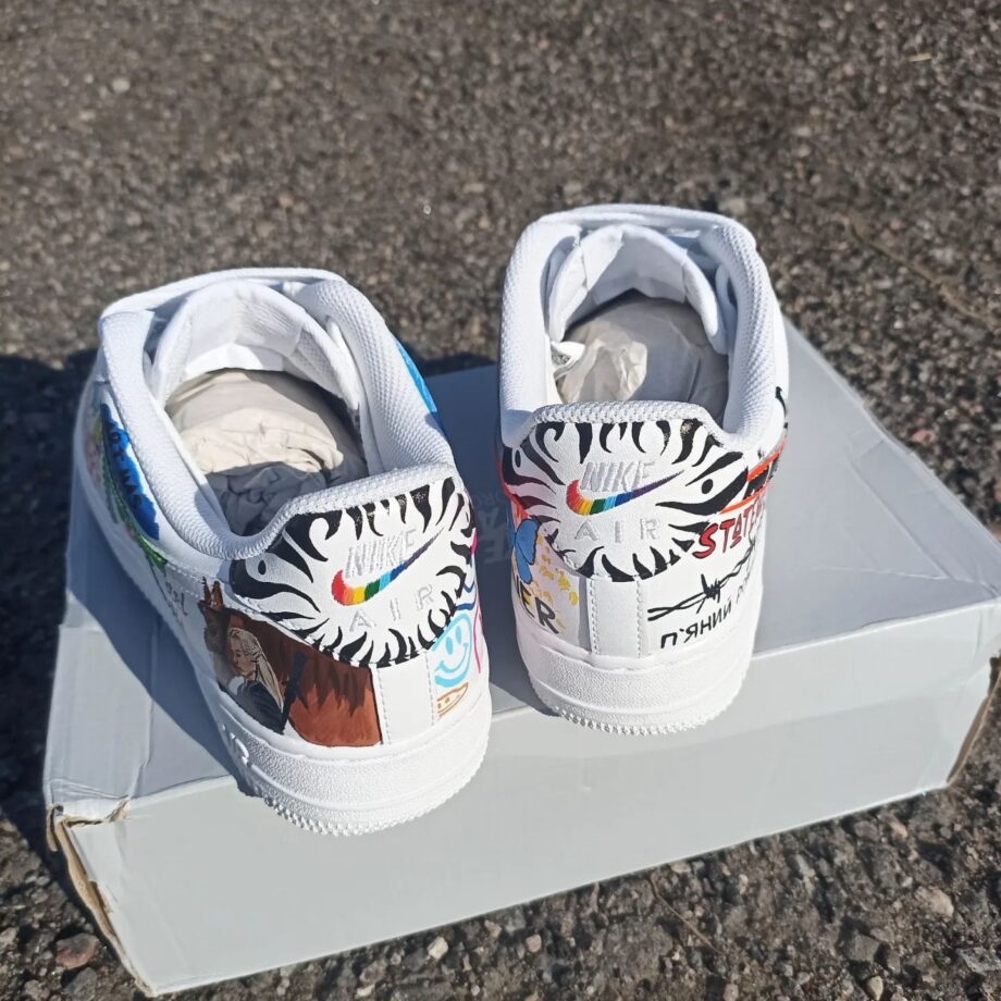 Colorful Air Force 1 Custom – Daniel Customs