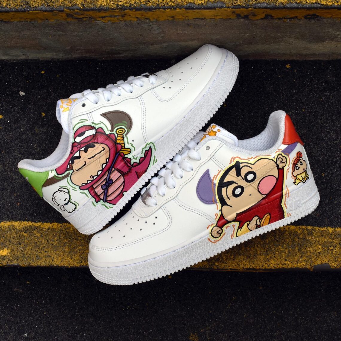 Crayon Shin-chan Air Force 1 Custom – Daniel Customs