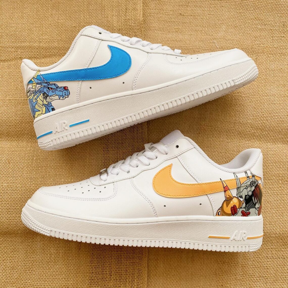 Digimon Air Force 1 Custom – Daniel Customs