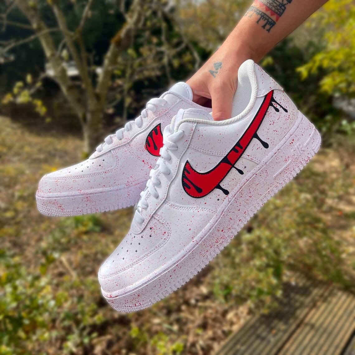 Drip Air Force 1 Custom – Daniel Customs