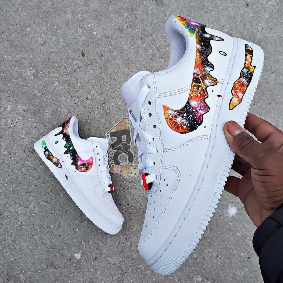 Drippy Cosmos Air Force 1 Custom – Daniel Customs