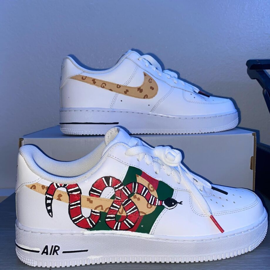 Gucci Air Force 1 Custom - Daniel Customs