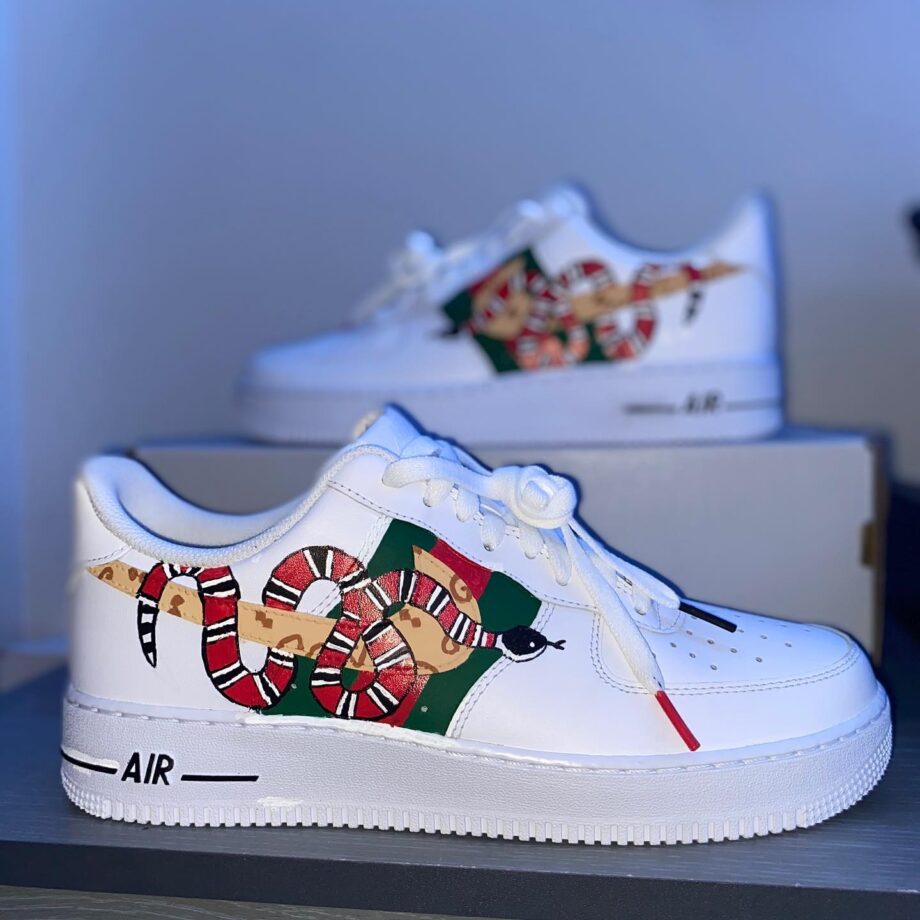 Gucci Air Force 1 Custom - Daniel Customs