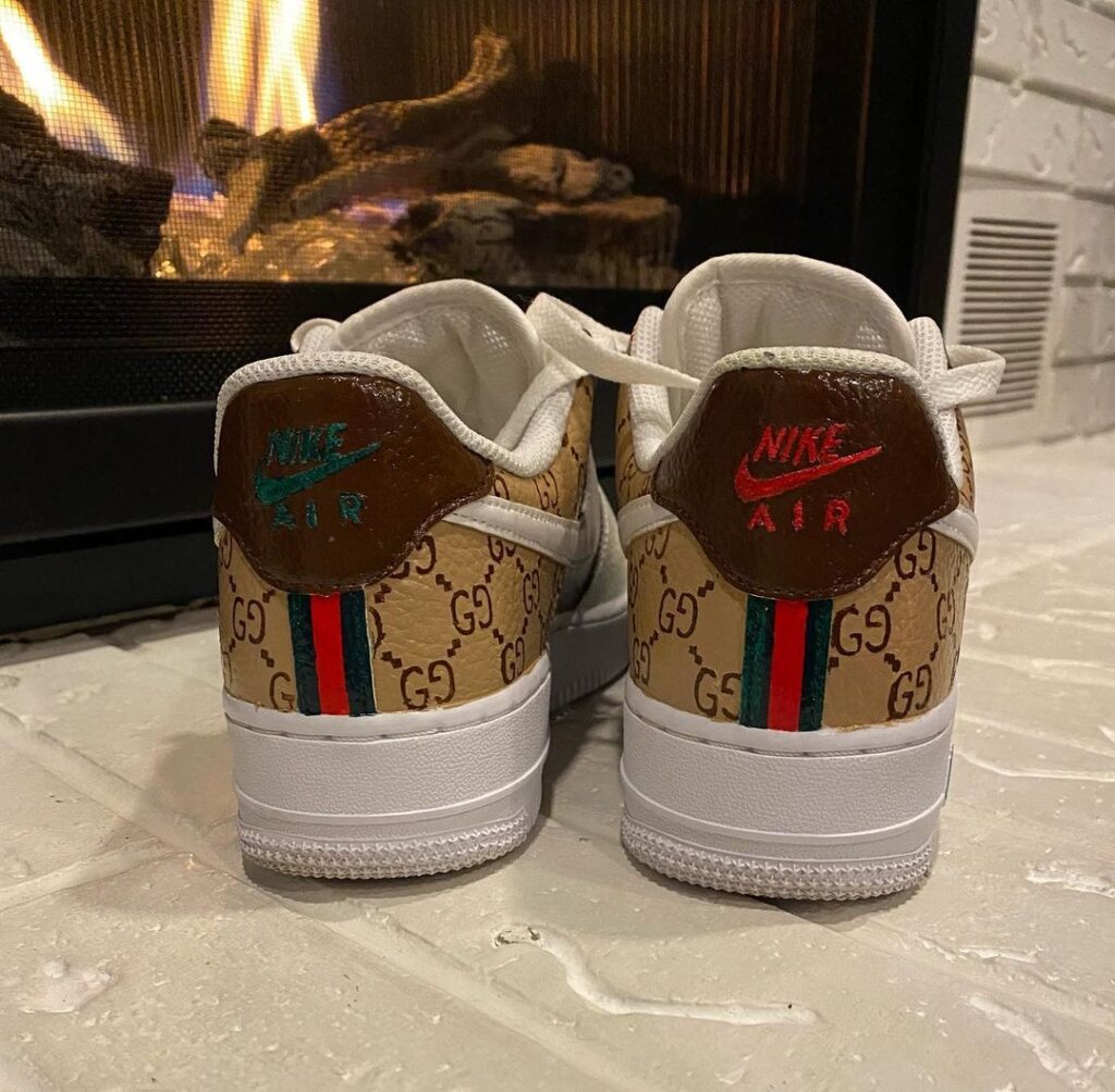 Gucci Air Force 1 Custom – Daniel Customs