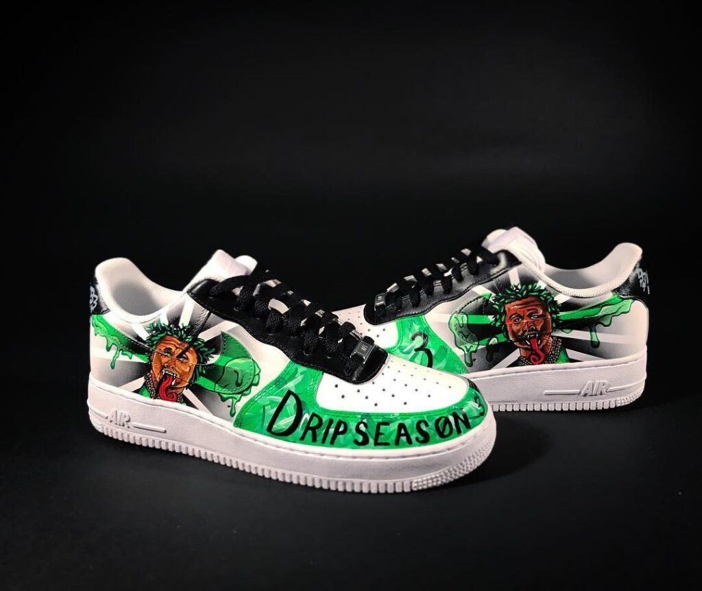 Gunna Air Force 1 Custom – Daniel Customs