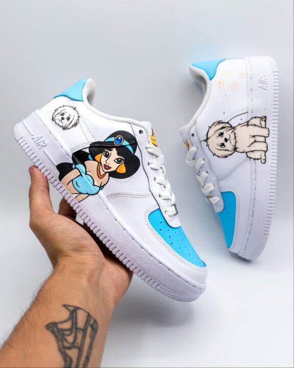 Jasmine Air Force 1 Custom – Daniel Customs