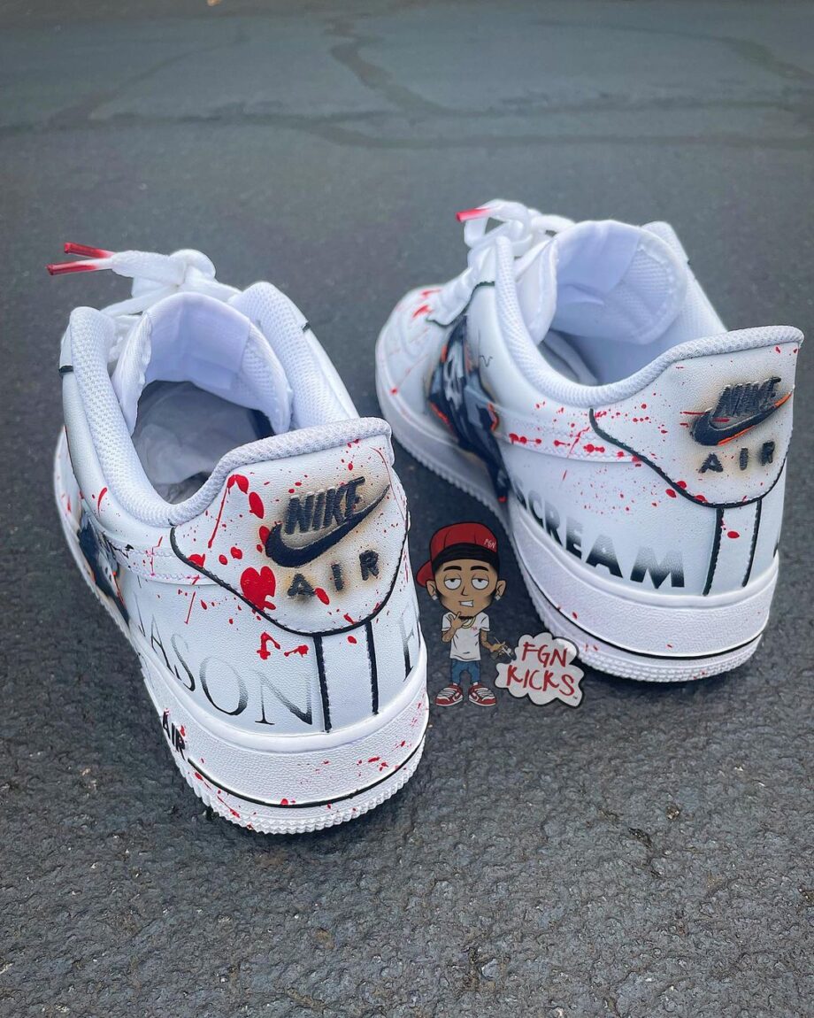 Jason x Chucky Air Force 1 Custom – Daniel Customs