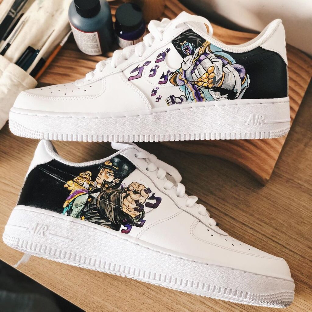 JoJo Bizarre Adventure Air Force 1 Custom – Daniel Customs
