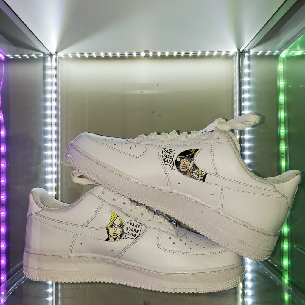 JoJo Bizarre Adventure Air Force 1 Custom – Daniel Customs