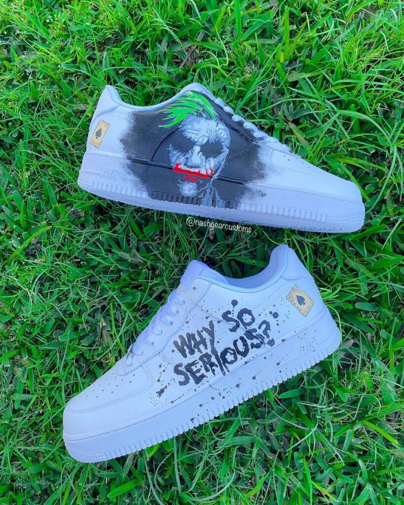 Joker Air Force 1 Custom - Daniel Customs