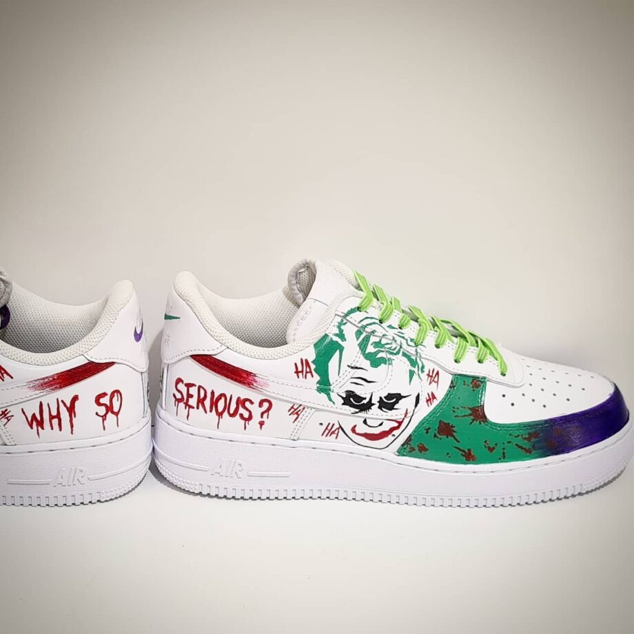 Joker Air Force 1 Custom – Daniel Customs