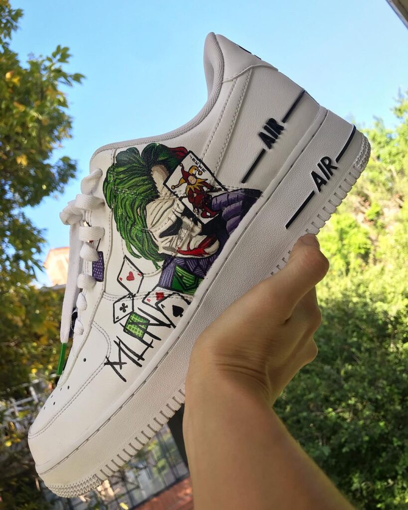 Joker Air Force 1 Custom – Daniel Customs