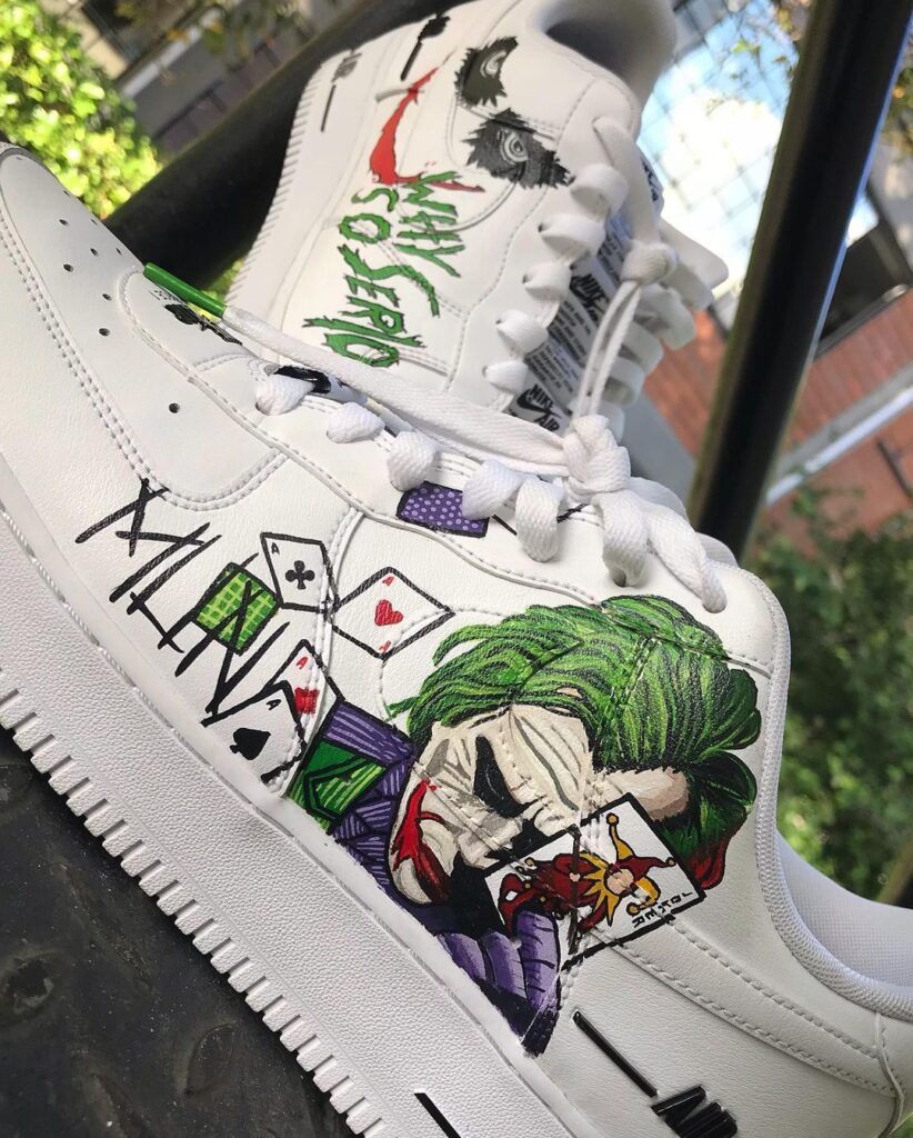 Joker Air Force 1 Custom – Daniel Customs