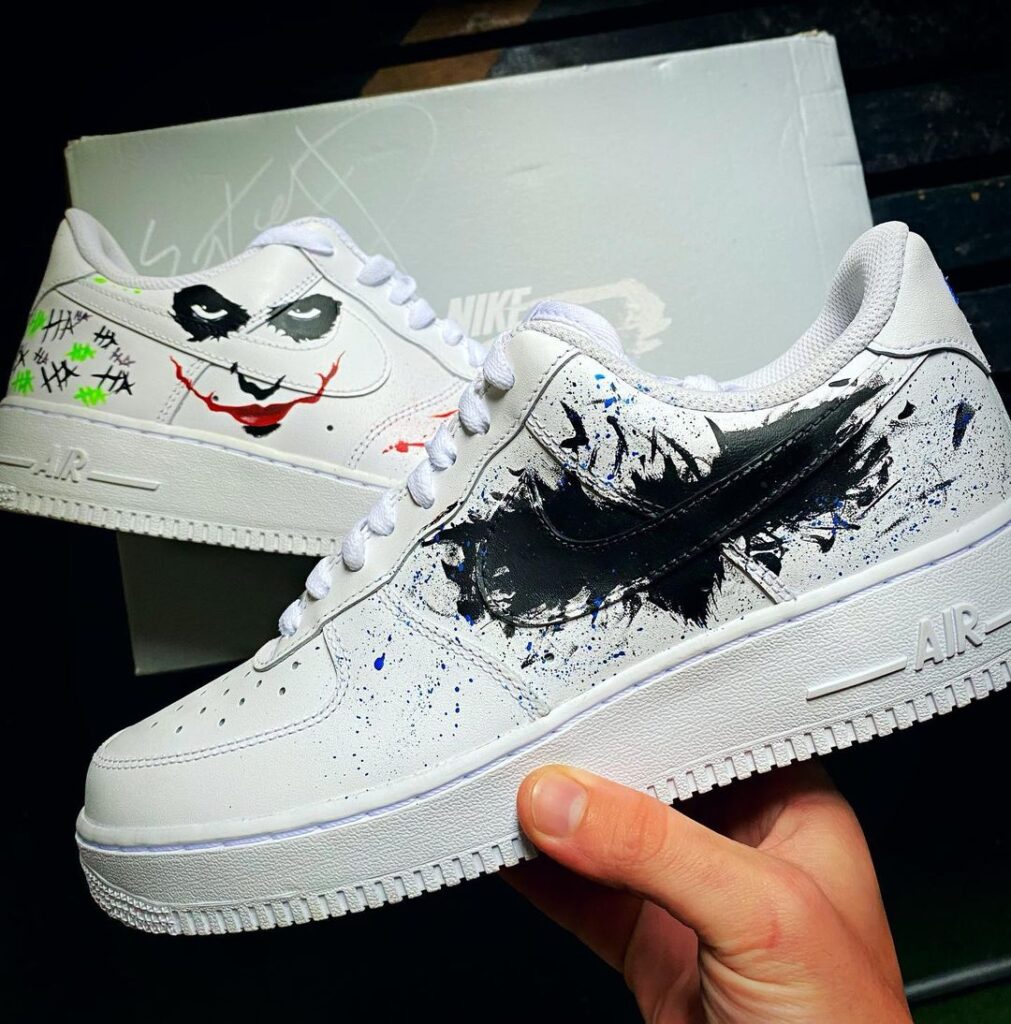 Joker x Batman Air Force 1 Custom – Daniel Customs