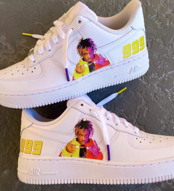 Juice WRLD Air Force 1 Custom – Daniel Customs