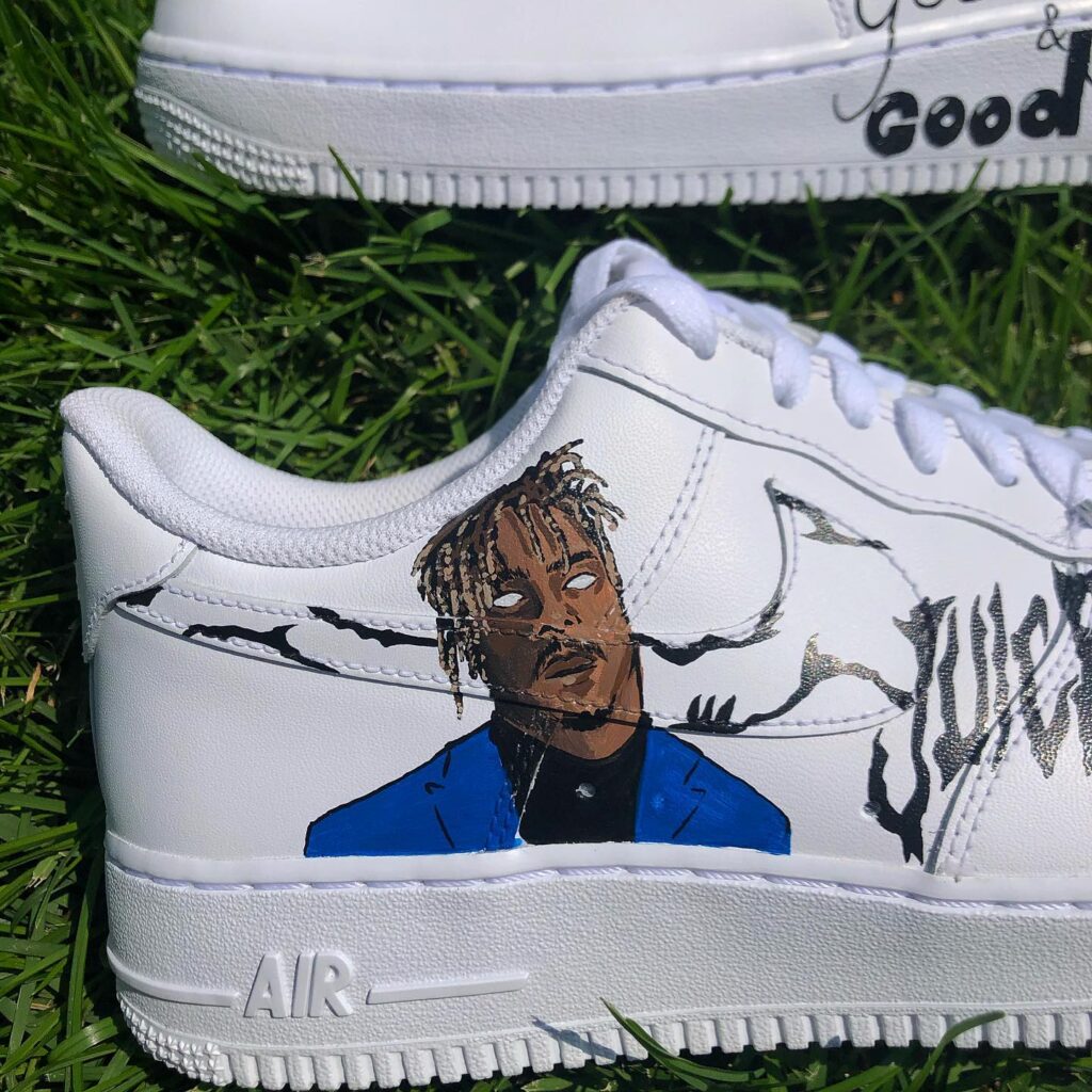 Juice WRLD Air Force 1 Custom – Daniel Customs
