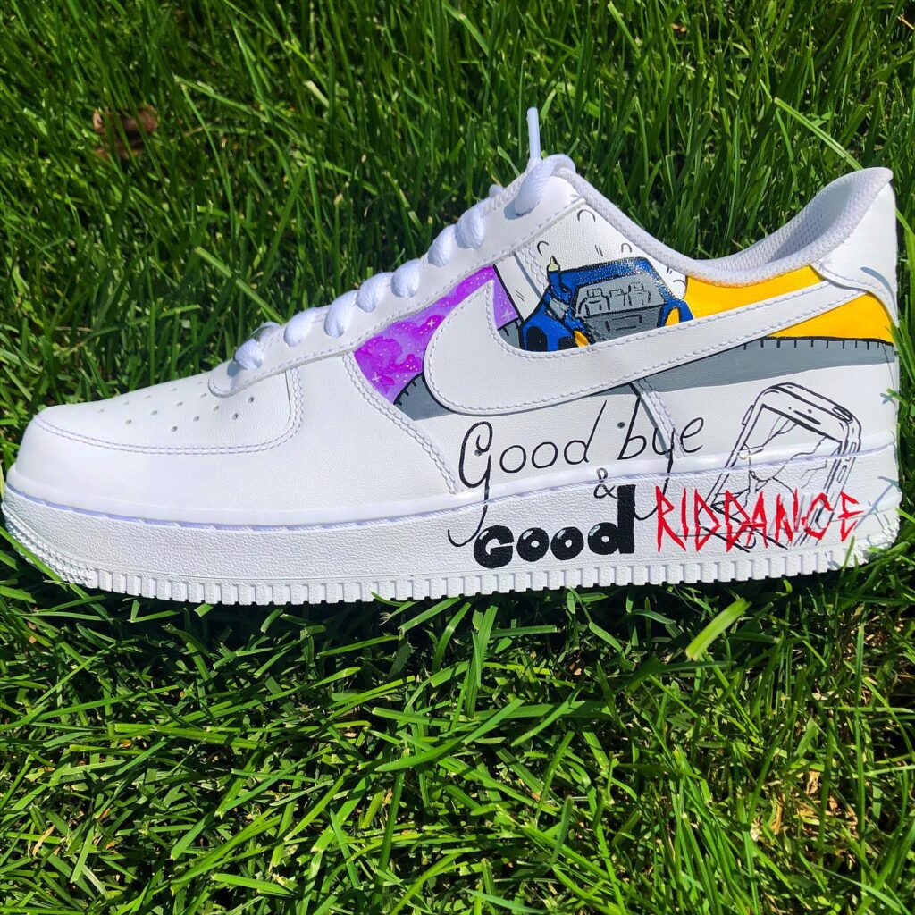 Juice WRLD Air Force 1 Custom – Daniel Customs